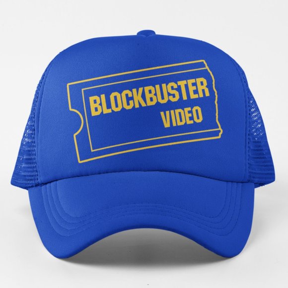 OTTO | Accessories | New Blockbuster Video 9s Logo Foam Trucker Mesh ...